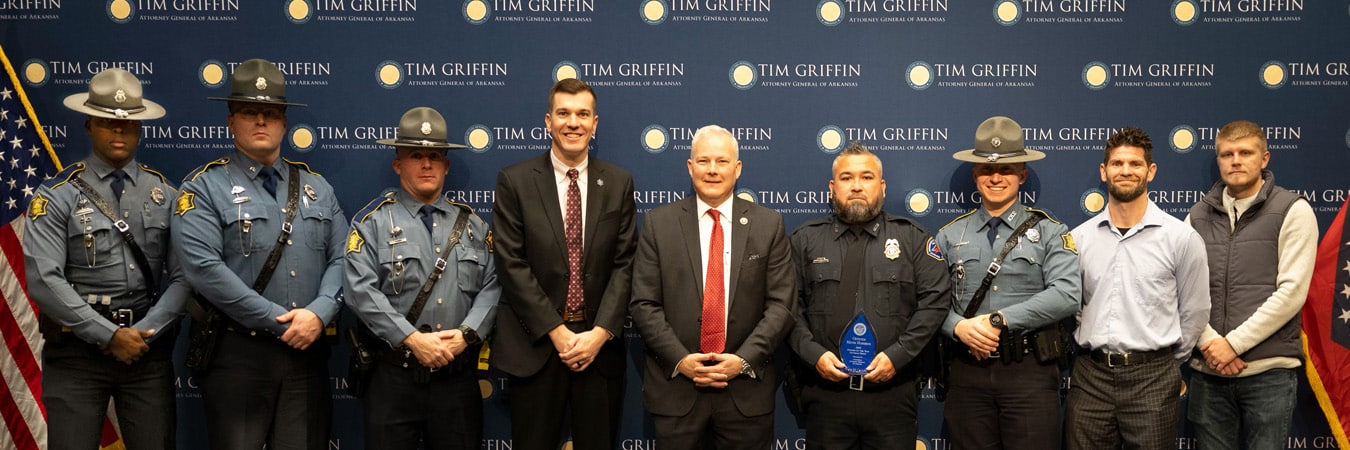 Attorney General Griffin Honors Arkansas’s Top Law Enforcement Officers ...
